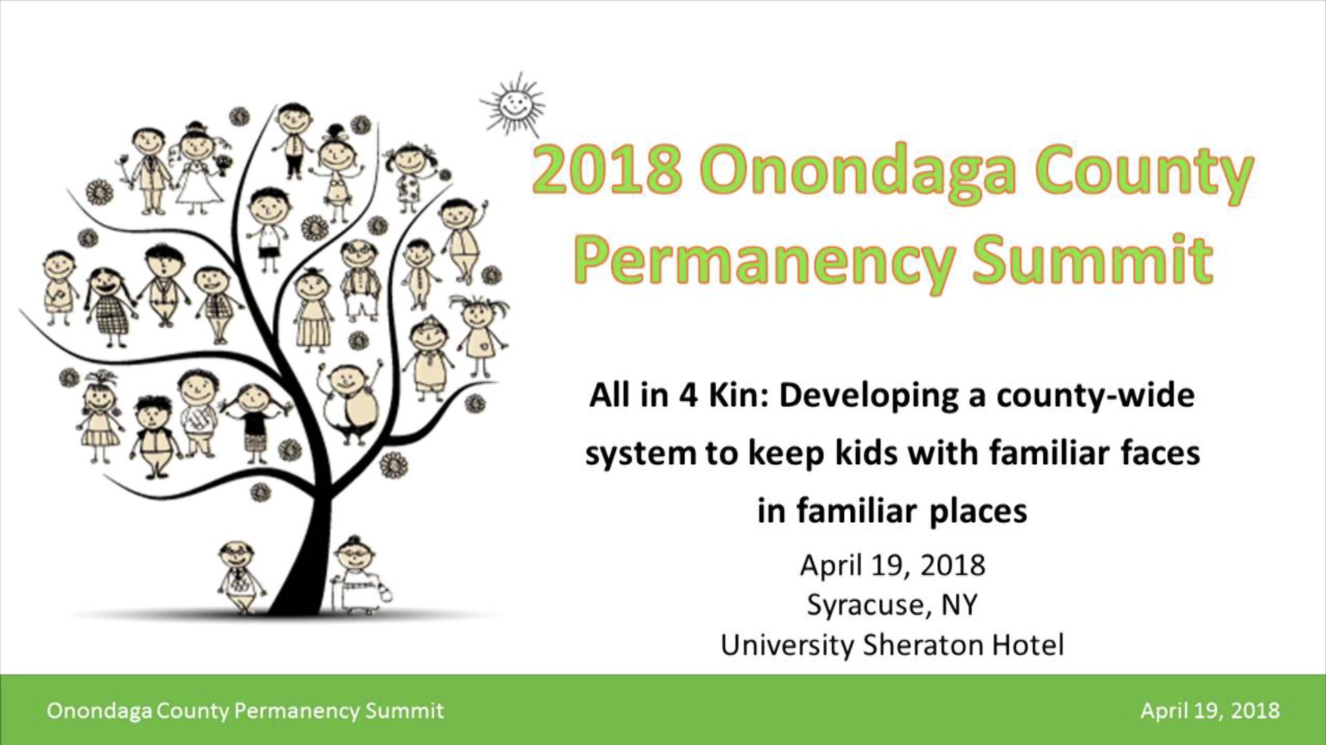 2018 Onondaga County Permanency Summit | Onondaga County Foster Care
